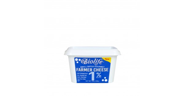 Farmer Cheese Biolife 1% milkfat