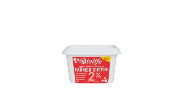 Farmer Cheese Biolife 2% milkfat